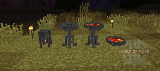Brazier pour Minecraft