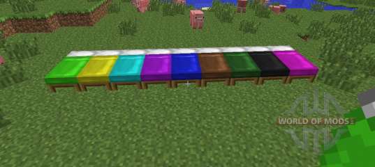 Dyeable Beds [1.6.4] pour Minecraft