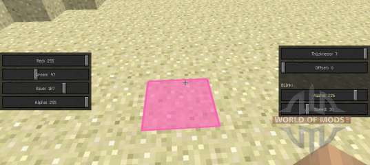 Custom Selection Box [1.6.4] pour Minecraft