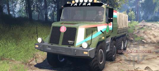 Tatra 163 Jamal 8x8 v5.0 pour Spin Tires