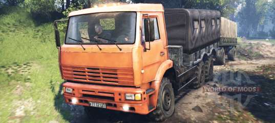KamAZ-6522-v6.0 für Spin Tires