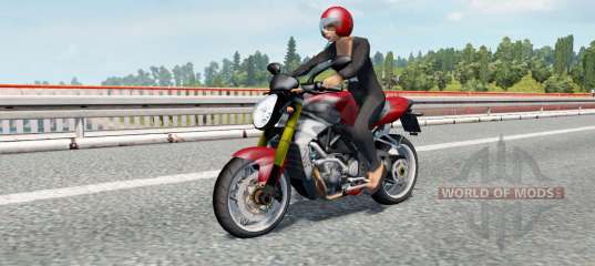 Motorcycle Traffic Pack v3.0.1 pour Euro Truck Simulator 2