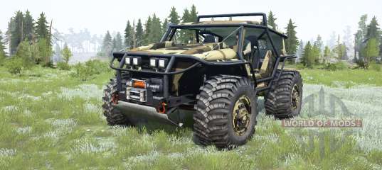 Tiger camo pour MudRunner