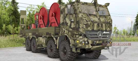 Mercedes-Benz Actros 4141 A AHSVS 2008 für Spin Tires