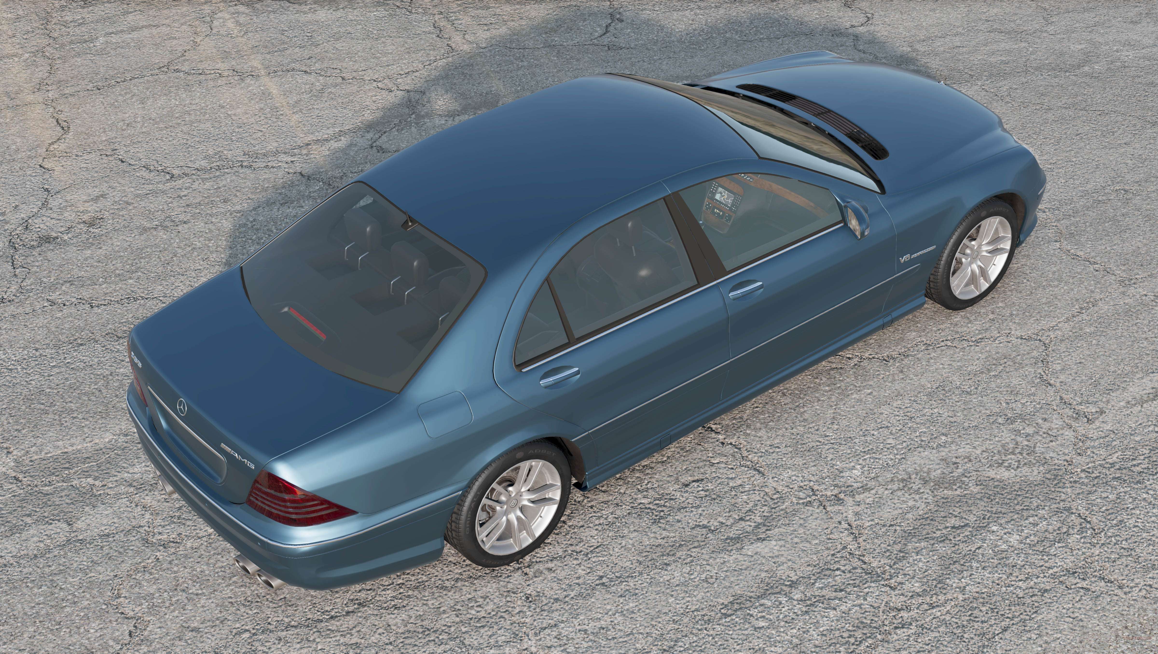 Mercedes Benz S 55 AMG W220 2003 Pour BeamNG Drive Mercedes Benz S 55 AMG W220 2003 Pour BeamNG Drive