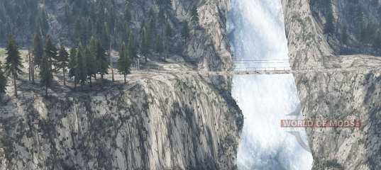 Carte Cascades pour MudRunner