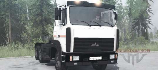 MAZ-6422 Sattelzugmaschine für MudRunner