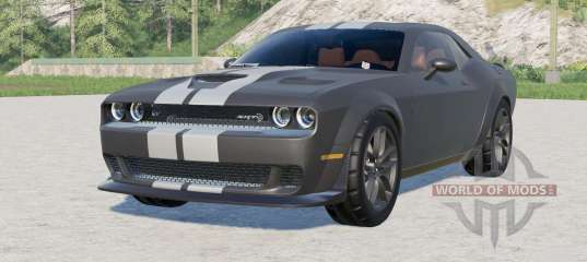 Dodge Challenger SRT Hellcat Widebody (LC) 2018 für Farming Simulator 2017
