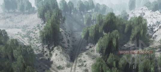 Carte Boondocks pour MudRunner