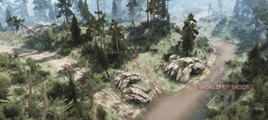 Cascade. Variante 2 pour MudRunner