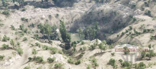 Canyon rocheux pour MudRunner