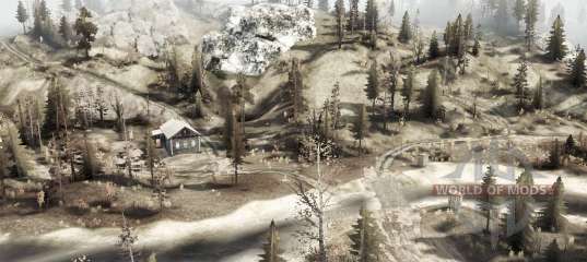 Carte Collines pour MudRunner