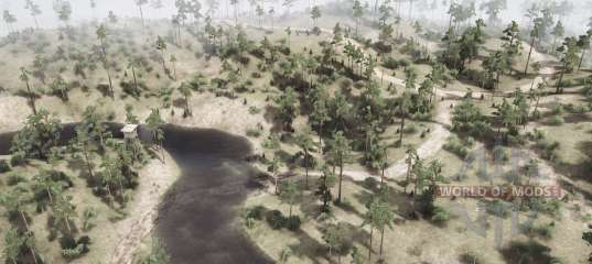 Course de Pine Ridge pour MudRunner