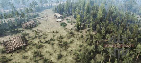 Carte Meshchera pour MudRunner