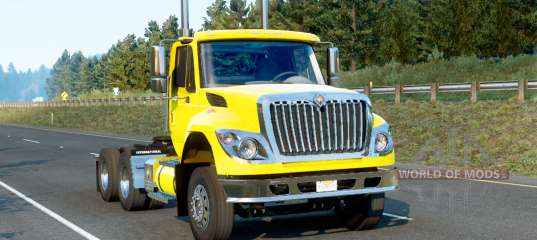 International WorkStar Munsell Yellow pour American Truck Simulator