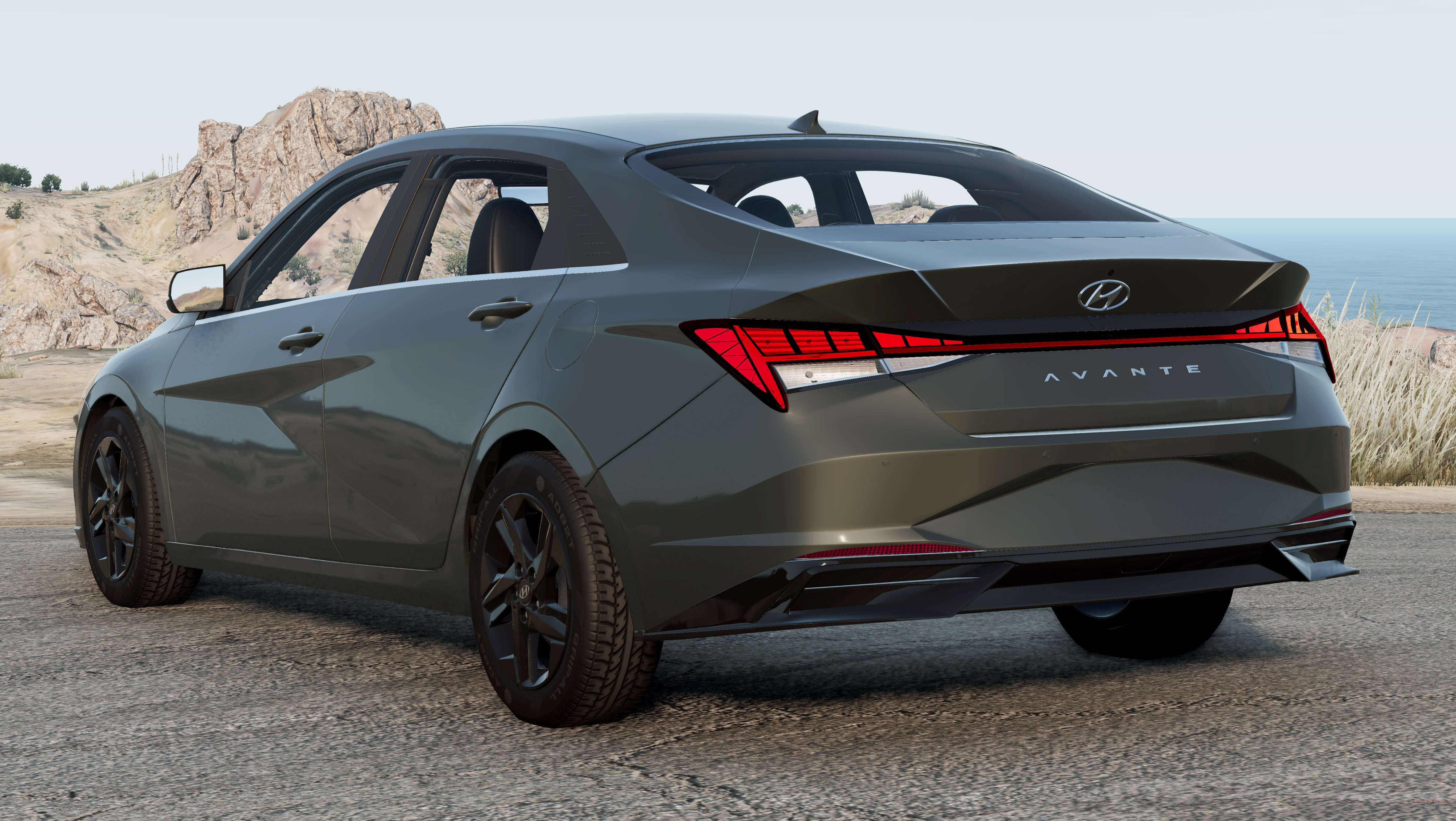 Hyundai Avante (CN7) 2022 für BeamNG Drive