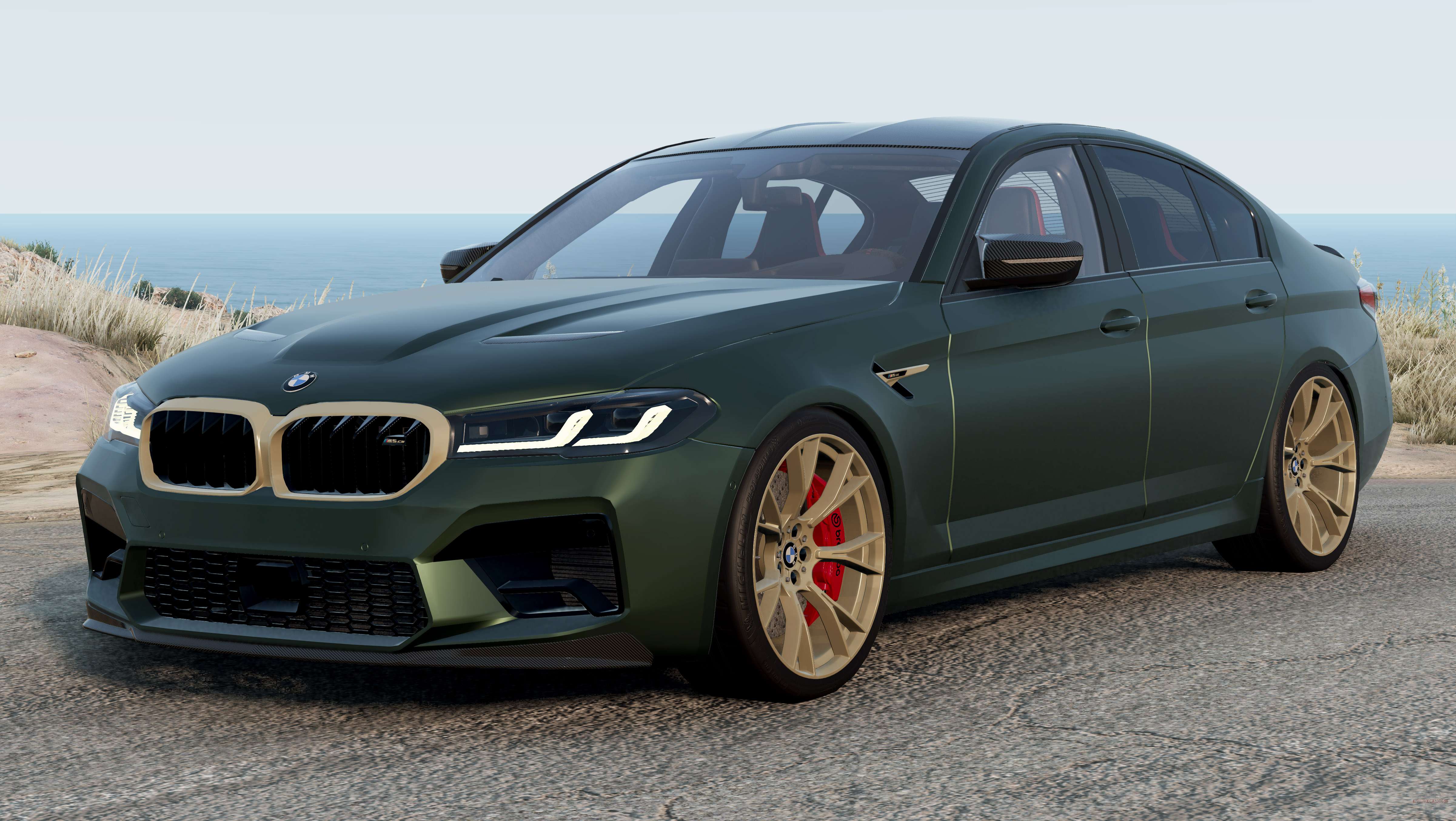BMW M5 CS (F90) 2022 pour BeamNG Drive